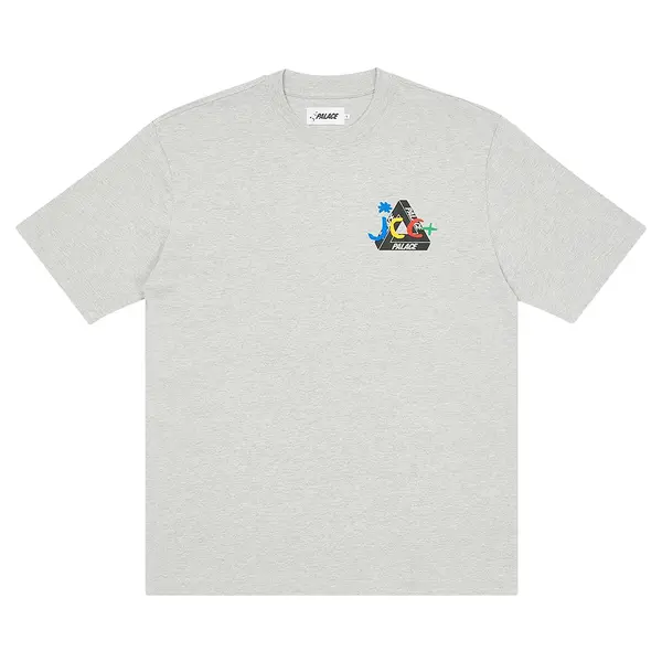 PALACE Jcdc2 T-shirt Marl - Grey