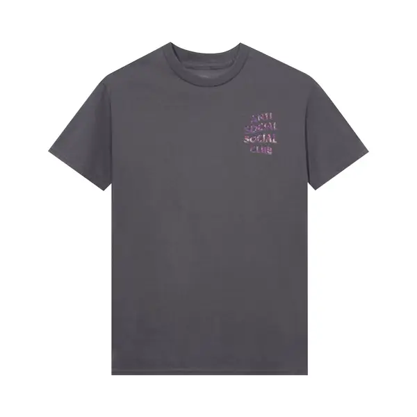 ANTI SOCIAL SOCIAL CLUB Layer Lock Dark Tee - Grey