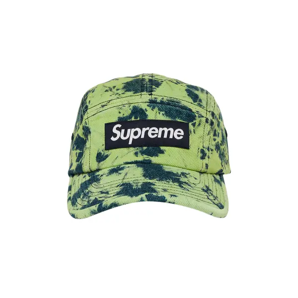 Supreme Denim Camp Cap - Green