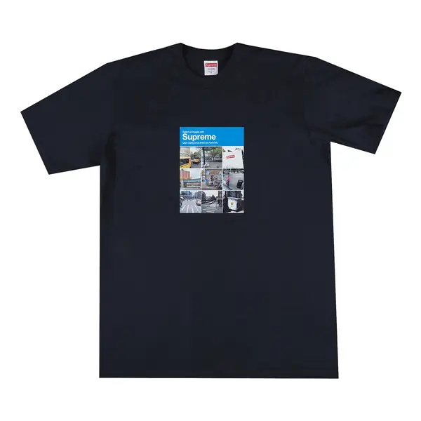 Supreme Verify Tee 'navy - Blue