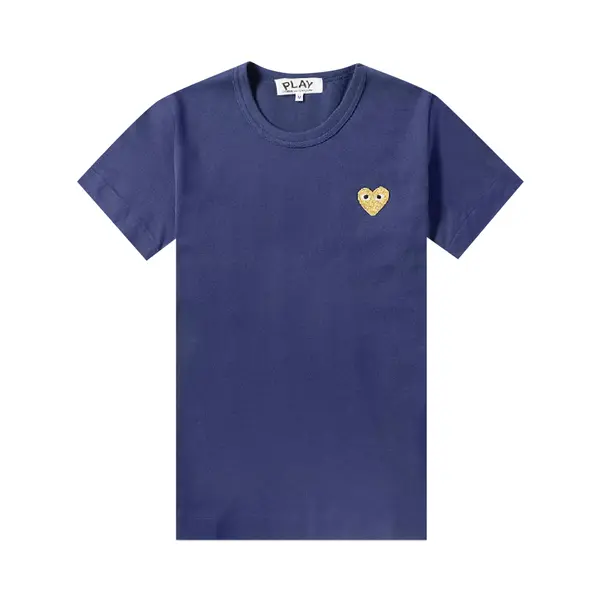 Play Comme Des Garcon Basic Heart Logo T-shirt