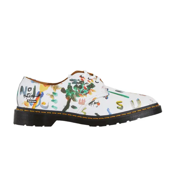 Dr. Martens Supreme X Yohji Yamamoto X 1461 Brushstroke - White