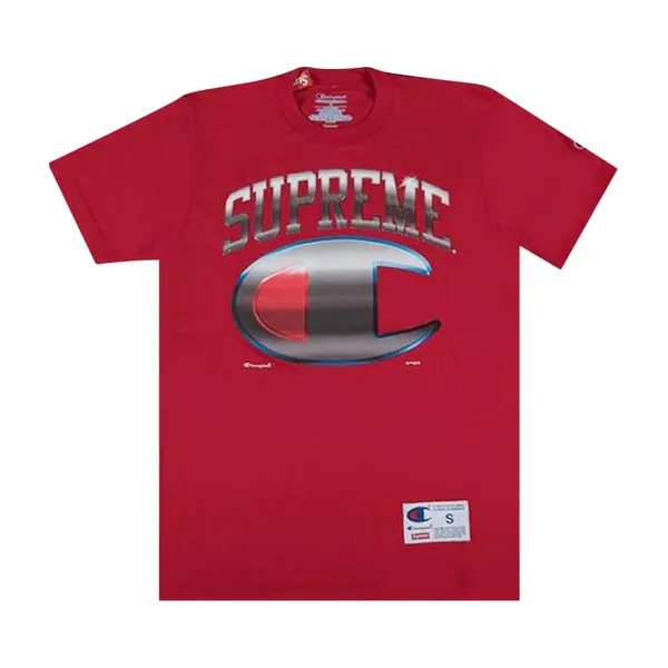 Supreme Champion Chrome Short-sleeve Top - Red