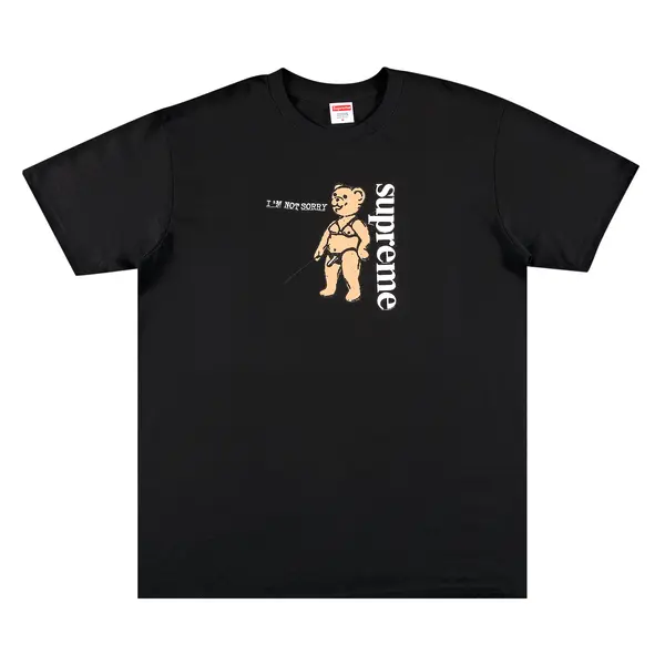 Supreme Not Sorry Tee - Black