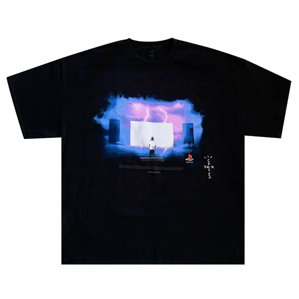 CACTUS JACK BY TRAVIS SCOTT Monolith Night T-shirt - Black