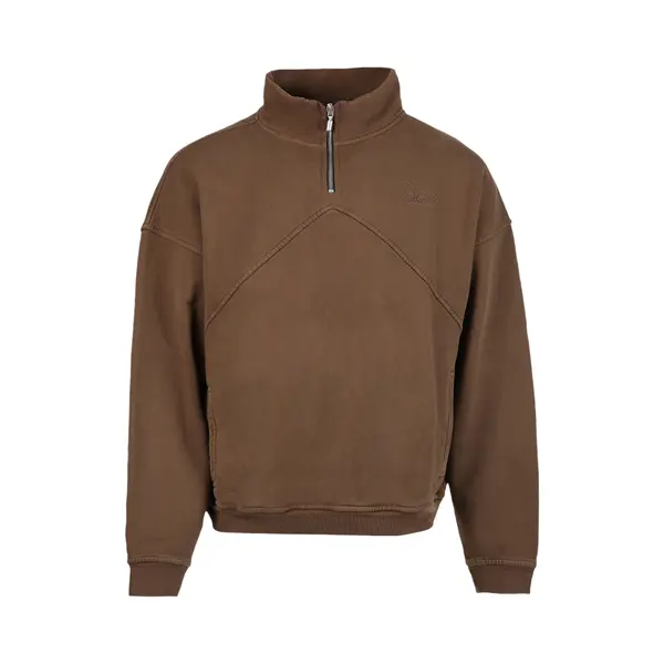 Rhude Quarter Zip - Brown