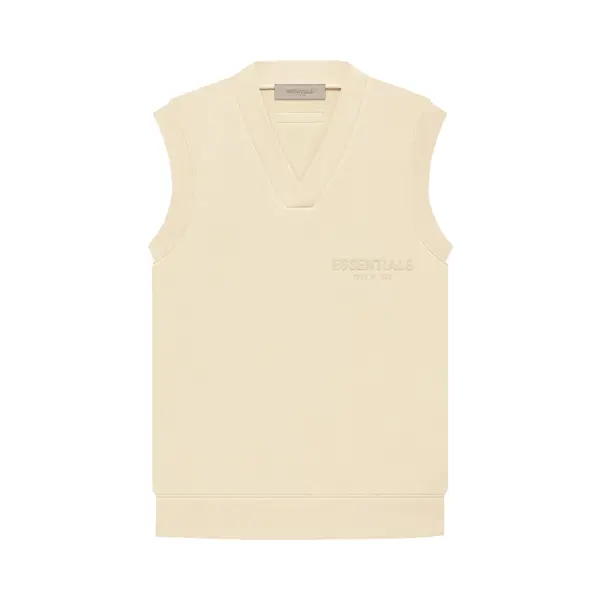 Fear Of God V-neck Vest - Cream