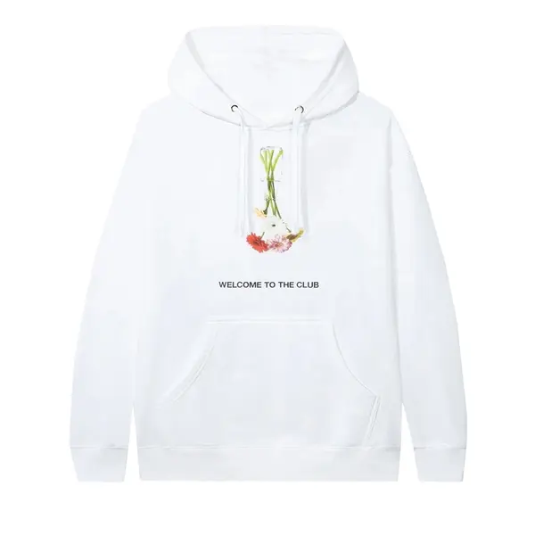 ANTI SOCIAL SOCIAL CLUB Hello Goodbye Hoodie - White