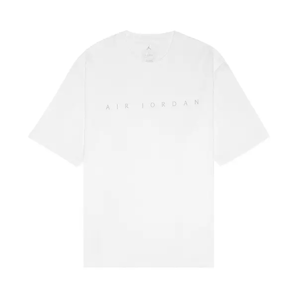 JORDAN X Union T-shirt /grey Haze - White