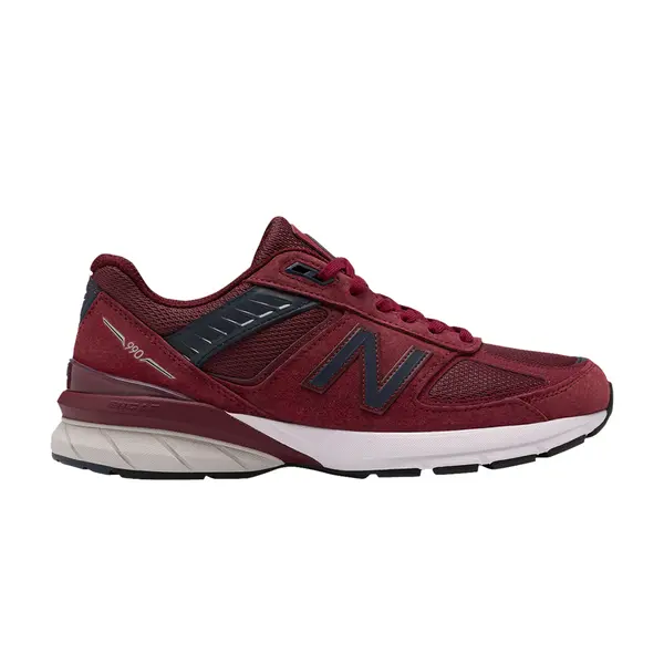 NEW BALANCE 990v5 Made In Usa Sneakers - Red