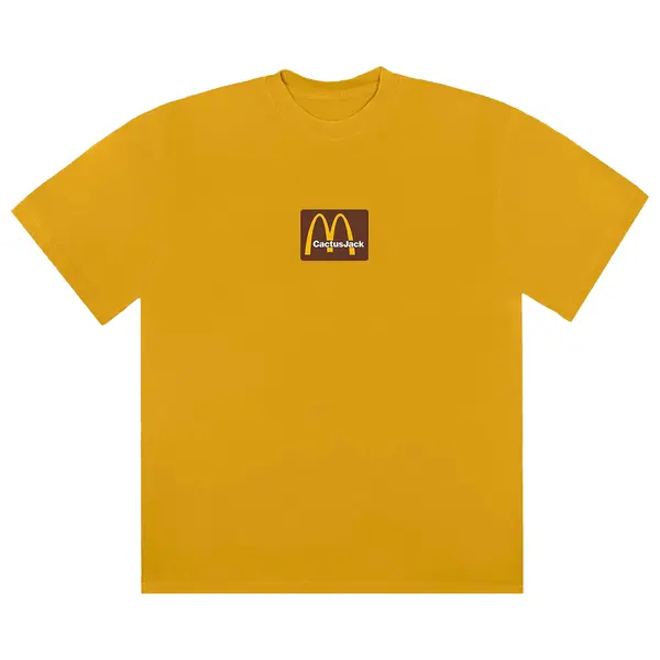 TRAVIS SCOTT Sesame Inv T-shirt Ii 'gold - Yellow