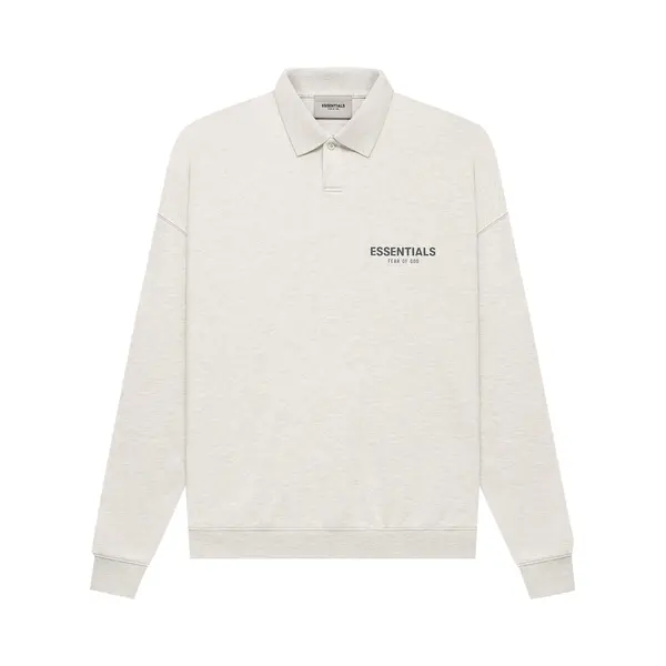 Fear Of God Long-sleeve Polo - Cream