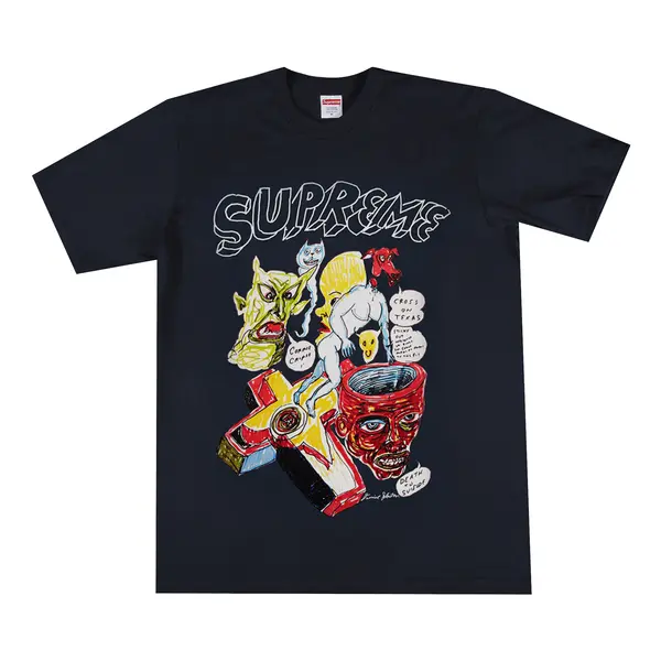 Supreme X Daniel Johnston Tee - Blue