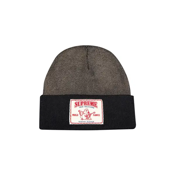 Supreme X True Religion Beanie - Black