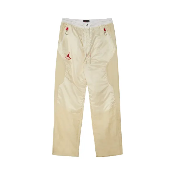 JORDAN X Off-white Woven Pants - Cream