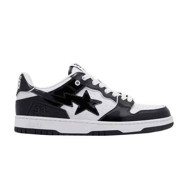 A BATHING APE Wmns Sk8 Sta #5 Sneakers - Black