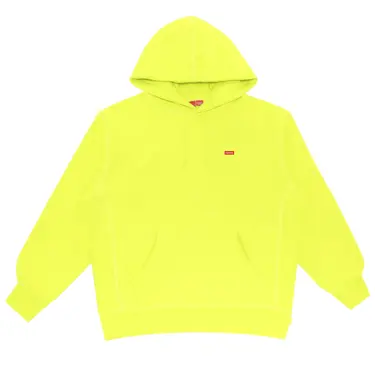 Supreme Small Box Hooded Sweatshirt - Yellow