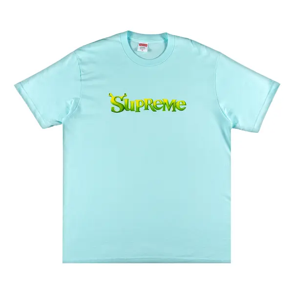 Supreme Shrek Tee 'turquoise - Blue