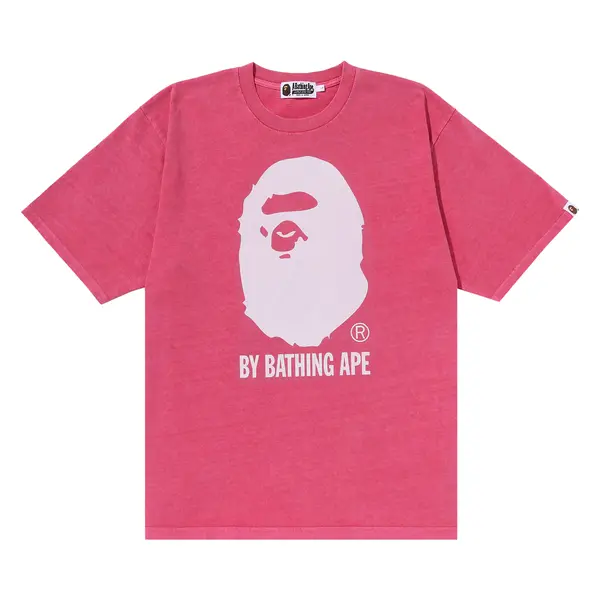 A BATHING APE Overdye Relaxed Tee - Pink