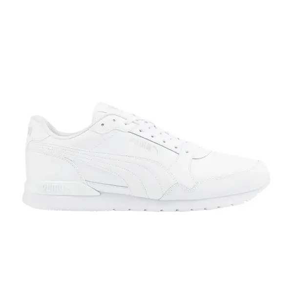 PUMA St Runner V3 Leather Sneakers - White