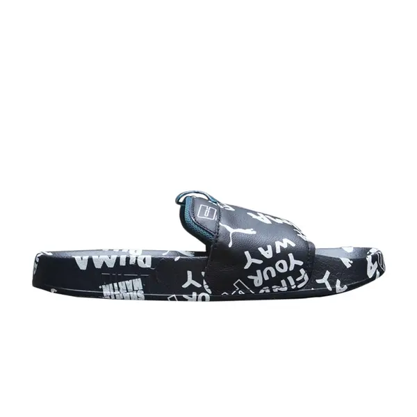 PUMA Shantell Martin X Leadcat Graphic Slide - Black