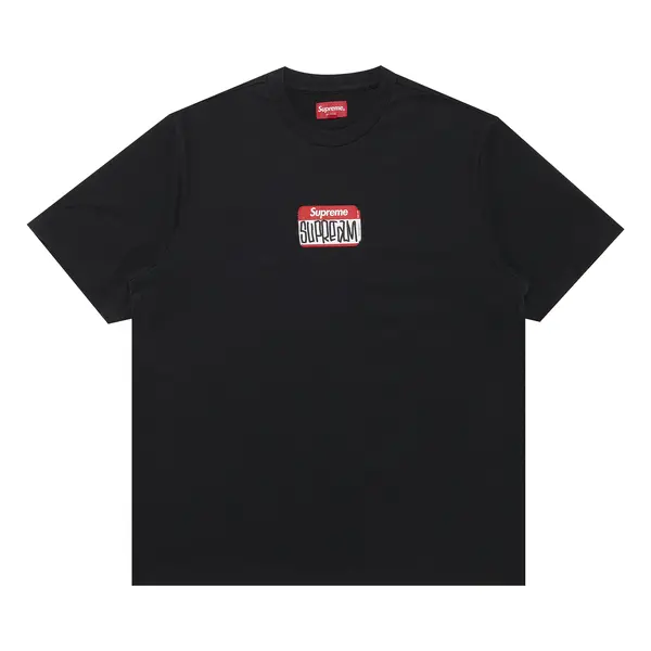 Supreme Gonz Nametag Short-sleeve Top - Black