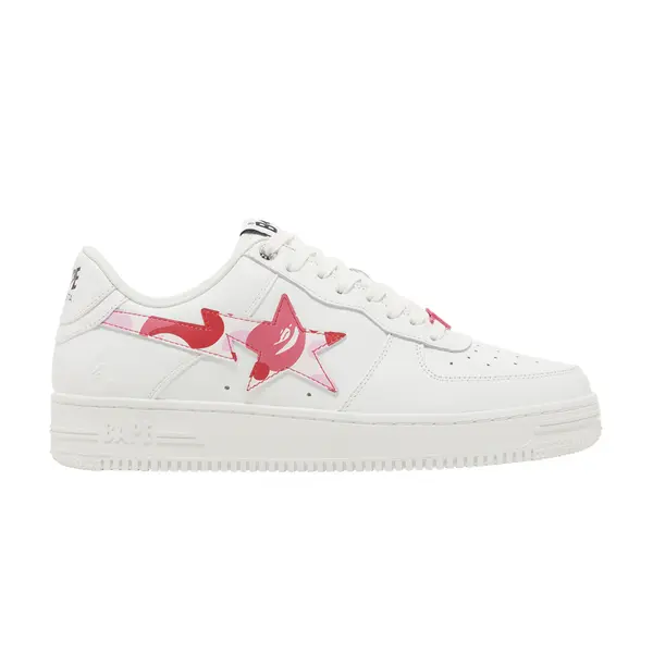 A BATHING APE Bapesta Abc Camo Sneakers 2022 - White