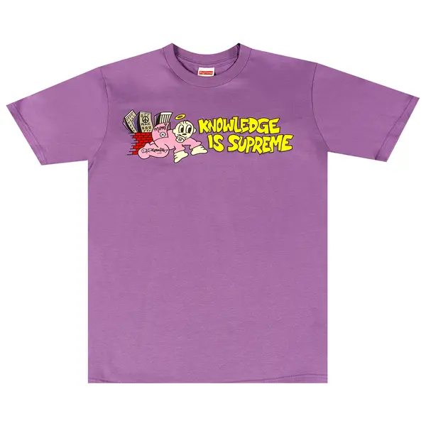 Supreme Knowledge Tee - Purple