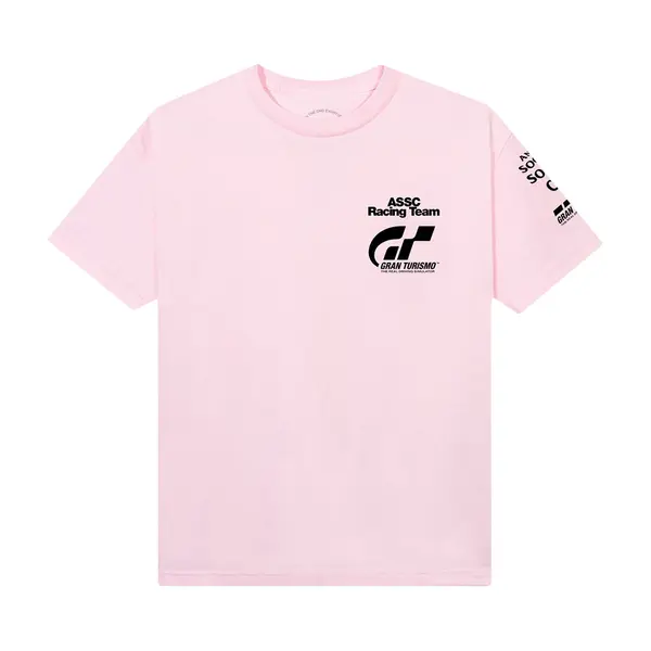 ANTI SOCIAL SOCIAL CLUB X Gran Turismo Logo Tee - Pink