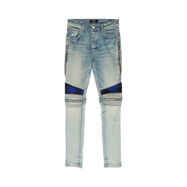 Amiri Mx2 Plaid Panel Jeans