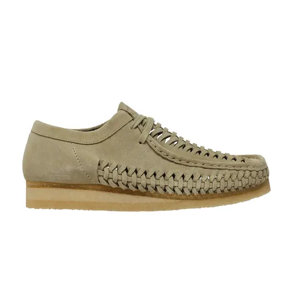 Clarks Supreme X Woven Wallabee - Tan