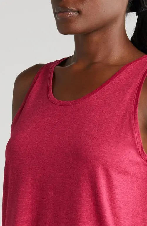 Zella Liana Restore Soft Lite Tank - Pink Bright
