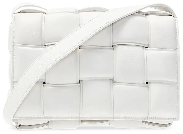 Bottega Veneta Padded Cassette Bag - White