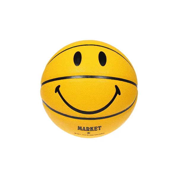 MARKET Smiley Basketball - Yellow