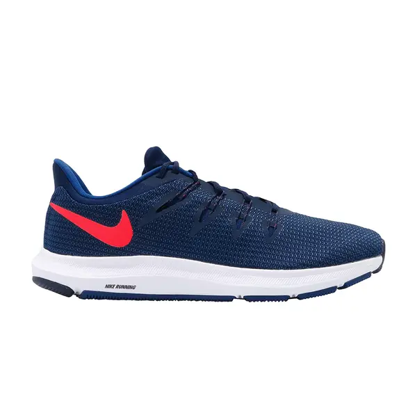 Nike Athletic Lace Up Sneakers - Blue