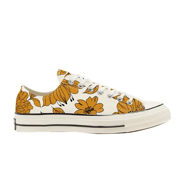 CONVERSE Chuck 70 Vintage Floral Low Top Sneakers - White