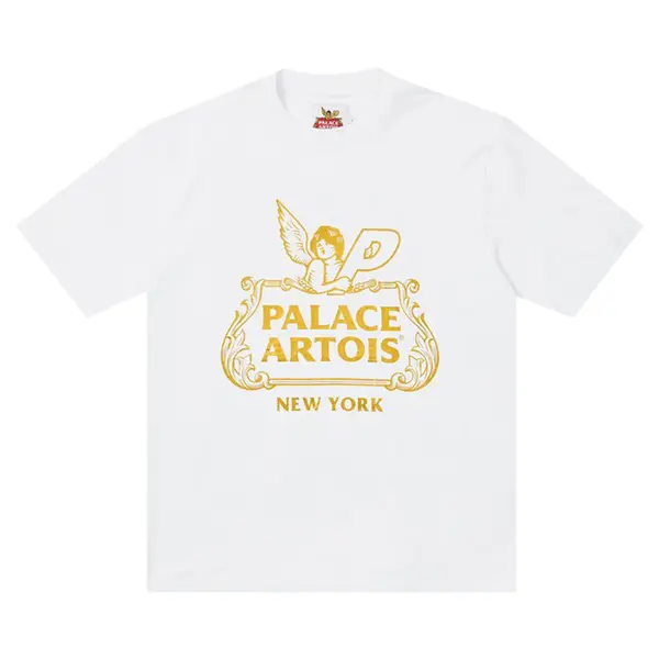 PALACE X Stella Artois Chalice T-shirt - White
