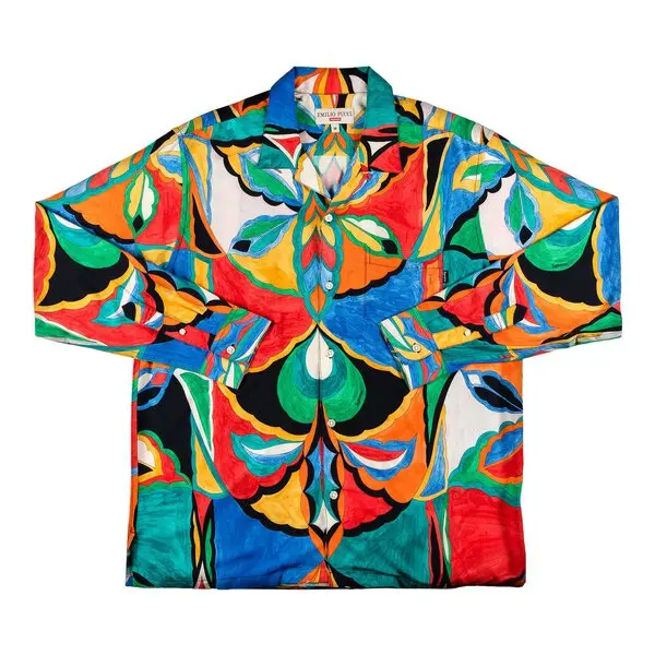 Supreme X Emilio Pucci Long-sleeve Shirt - Multicolor