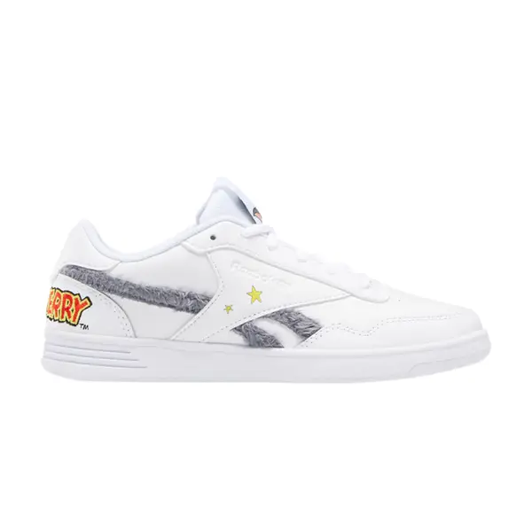 Reebok Tom Jerry Club Memt Sneakers In White Editorialist