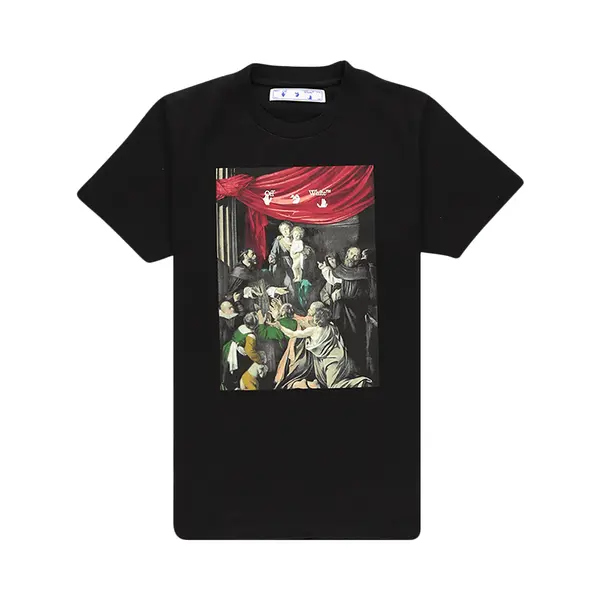 Off-White Caravaggio Painting Short-sleeve Slim Tee