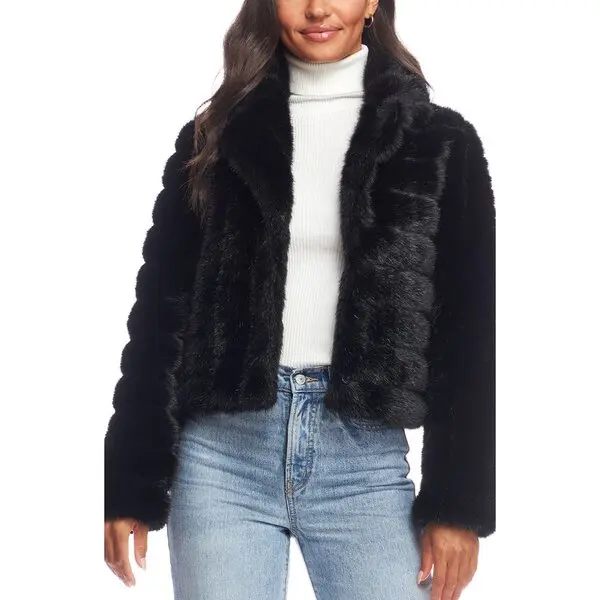 Fabulous Furs Maven Faux Fur Jacket - Black