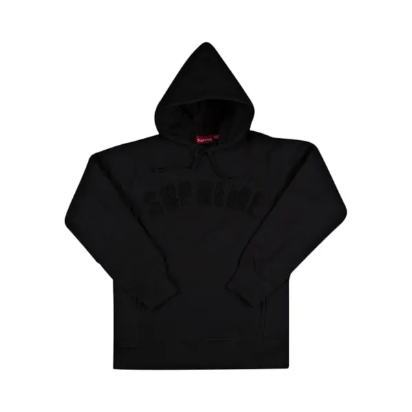 Supreme Chenille Arc Logo Hooded Sweatshirt