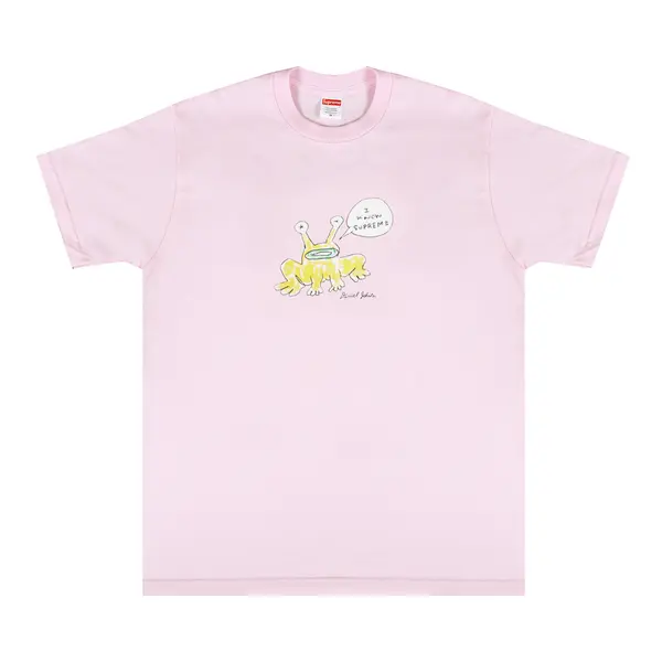 Supreme X Daniel Johnston Frog Tee 'light - Pink