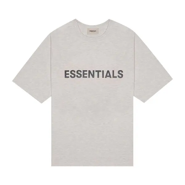 Fear Of God T-shirt 'heather Oatmeal - Grey