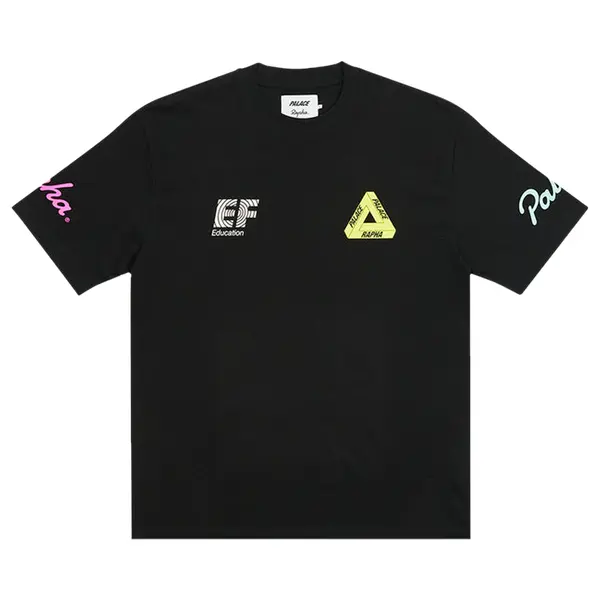 PALACE X Rapha Ef Education First T-shirt - Black