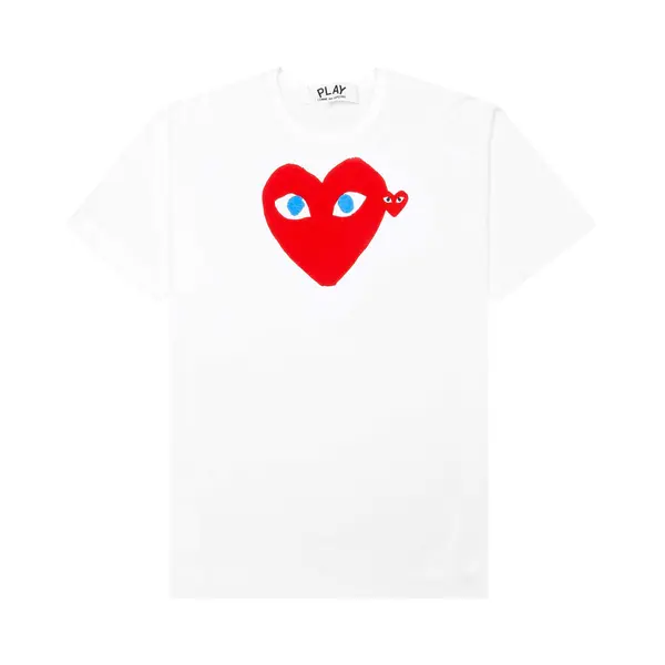 Play Comme Des Garcon Graphic T-shirt - White