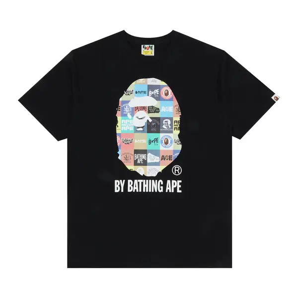 A BATHING APE Classic Logo T-shirt - Black