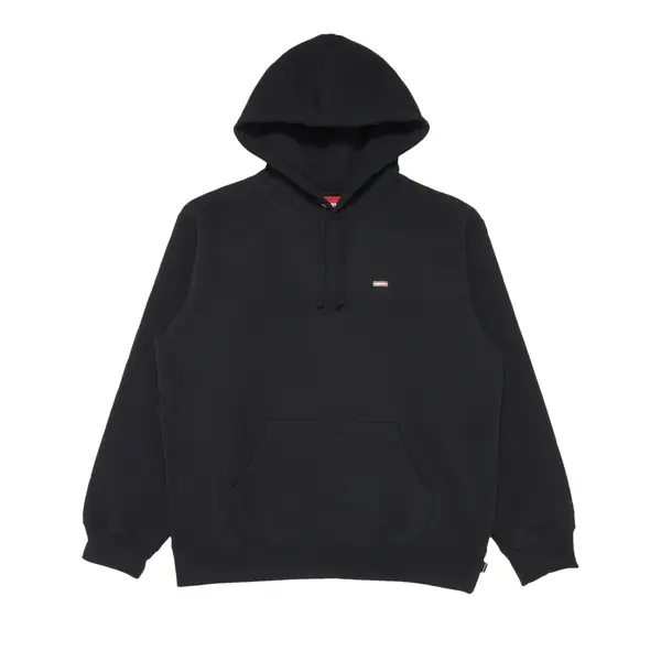 Supreme Enamel Small Box Hooded Sweatshirt - Black