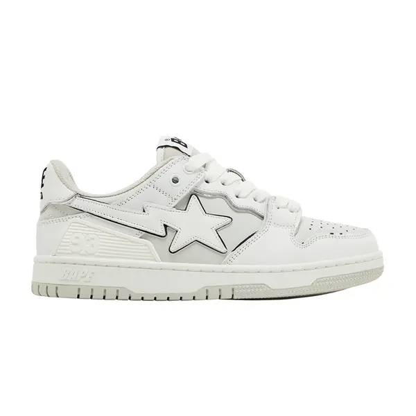 A BATHING APE Sk8 Sta #3 L Sneakers - White
