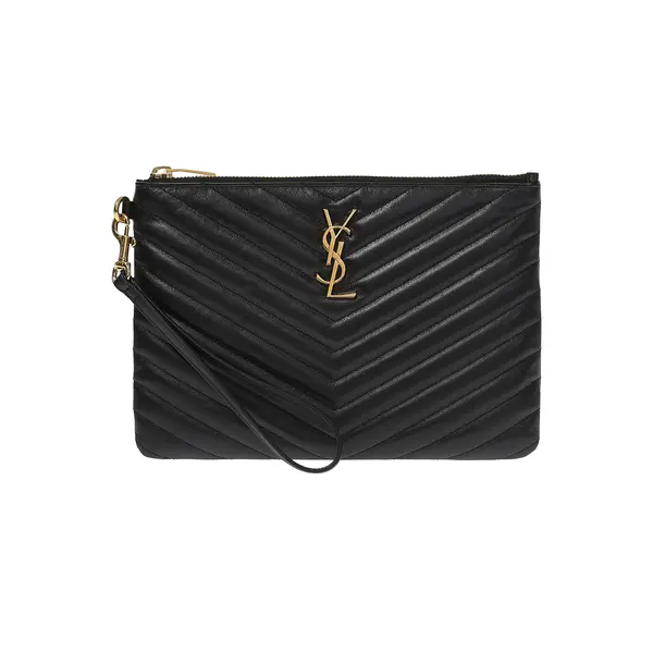 Saint Laurent C.case Monogramm - Black